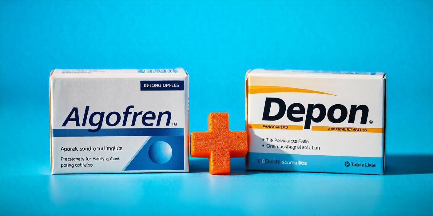 Μπορείτε να πάρετε Depon και Algofren εναλλάξ όχι μαζί